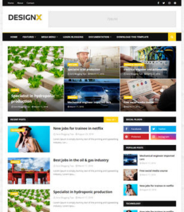 Blogxer Blogger Template • Blogspot Templates 2024