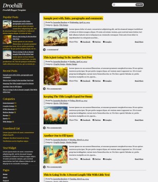 Responsive CreativePro Blogger Template