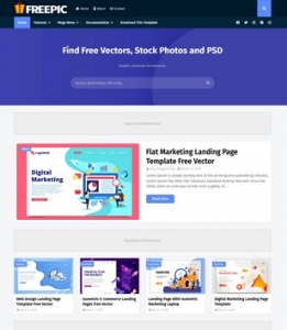 1 Column Blogger Templates 2025 Free Download