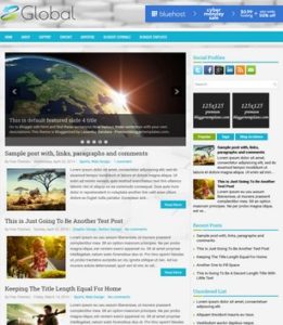 Nature Blogger Templates 2020 Free Download
