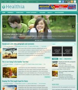 Health Blogger Templates 2025 Free Download