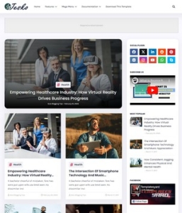 Responsive Blogger Templates 2024 Free Download