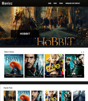 Moviez Blogger Template • Blogspot Templates 2017