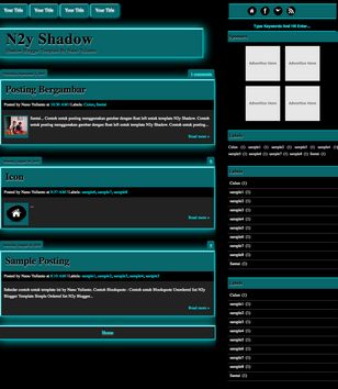 N2y Shadow Blogger Template 2014 Free Download