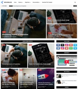 Responsive Blogger Templates 2026 Free Download