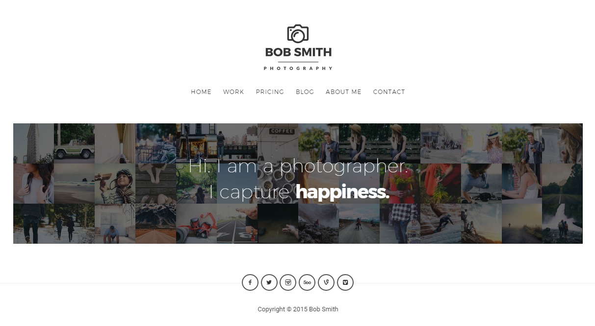 Photography Wordpress Themes 2017 For Photographers