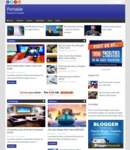 Simone Responsive Blogger Template • Blogspot Templates 2025