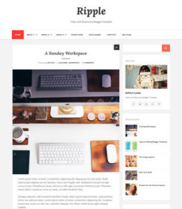 Velocity Responsive Blogger Template • Blogspot Templates 2025