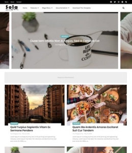 Lightify Blogger Template • Blogspot Templates 2025