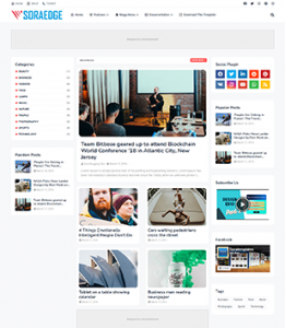 SoraShop Blogger Template • Blogspot Templates 2025