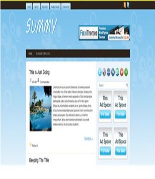 Summy Blogger Template 2014 Free Download
