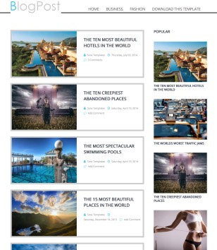 Template Blog Post Blogger Template • Blogspot Templates 2025