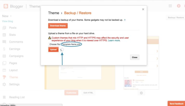 How To Install Blogger Template 2025